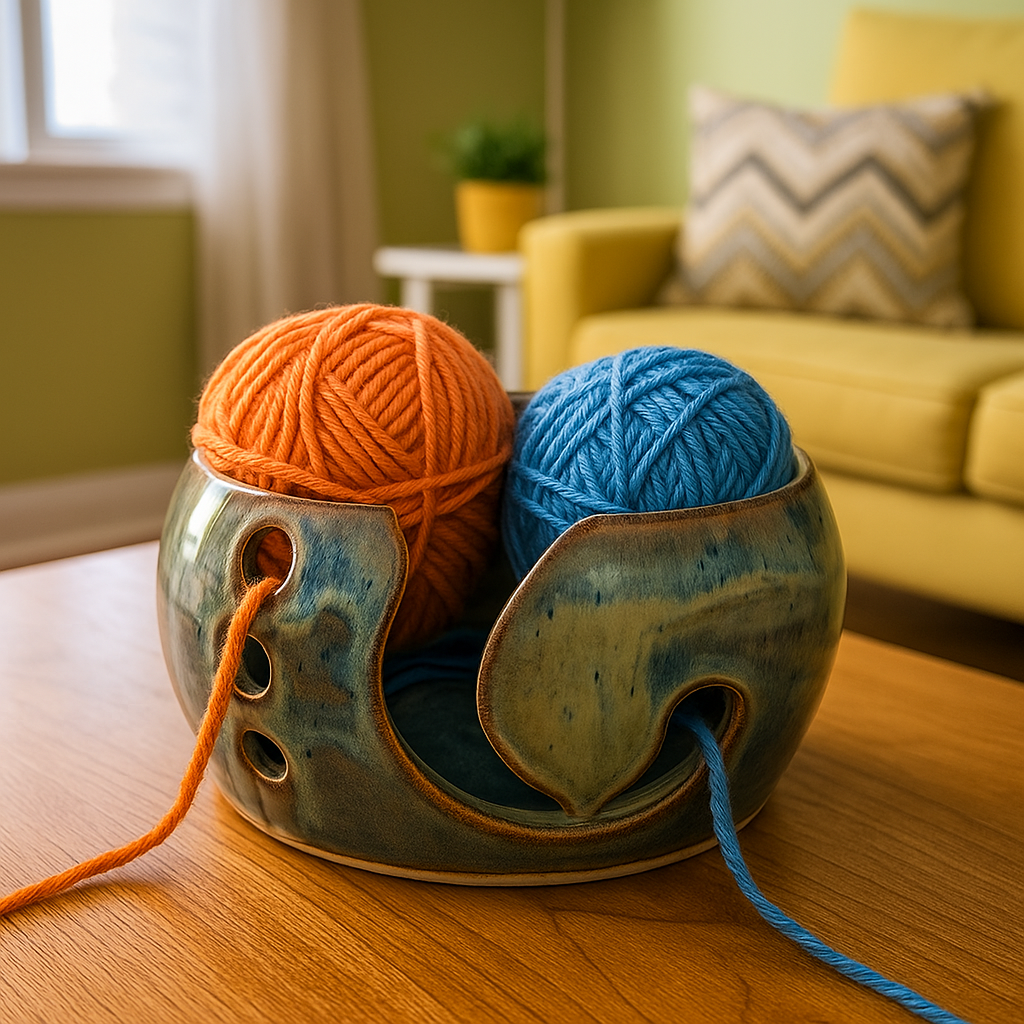 Ceramic Yarn Bowl – Spring Creek Arts Studios